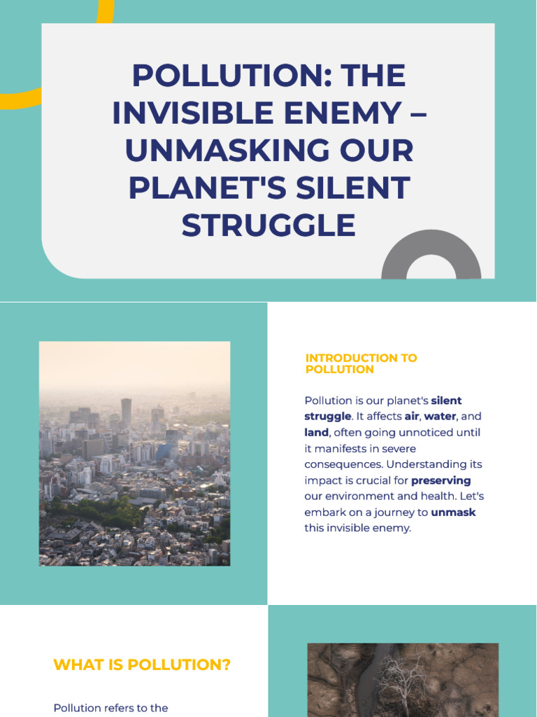 Slidesgo Pollution The Invisible Enemy Unmasking Our Planets Silent ...