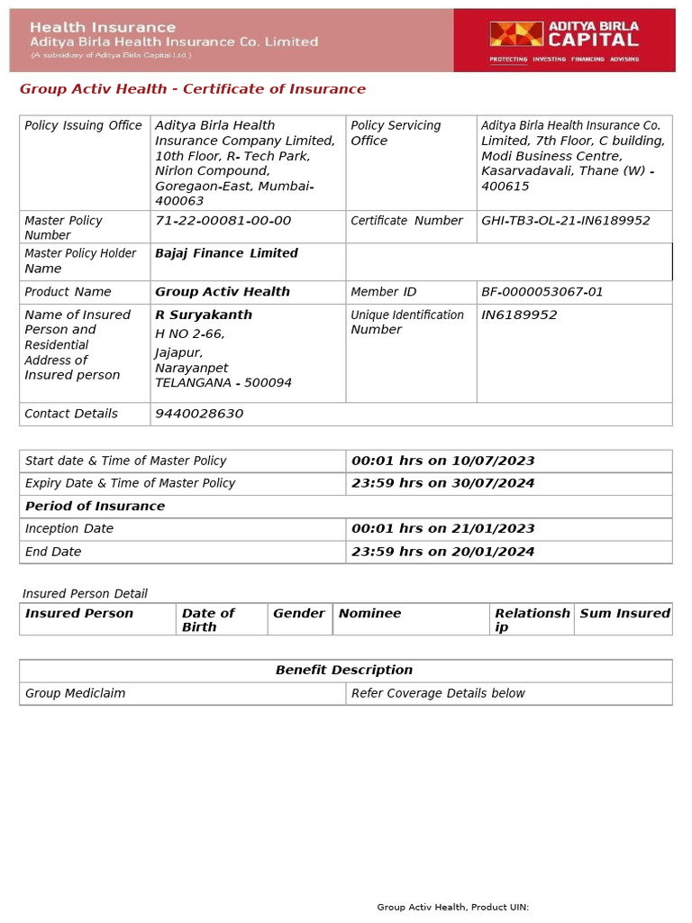 Father Medical Insurance | PDF | Sexually Transmitted Infection | Hiv/Aids