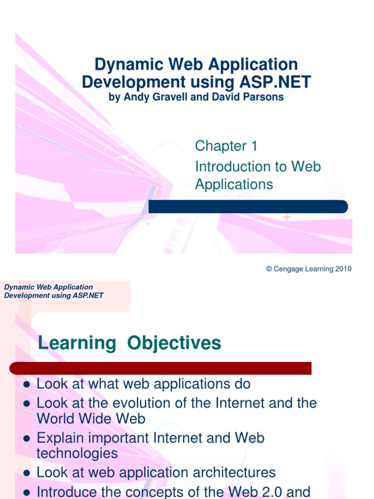 Chapter 01 - Introduction To Web Applications | PDF | Hypertext ...