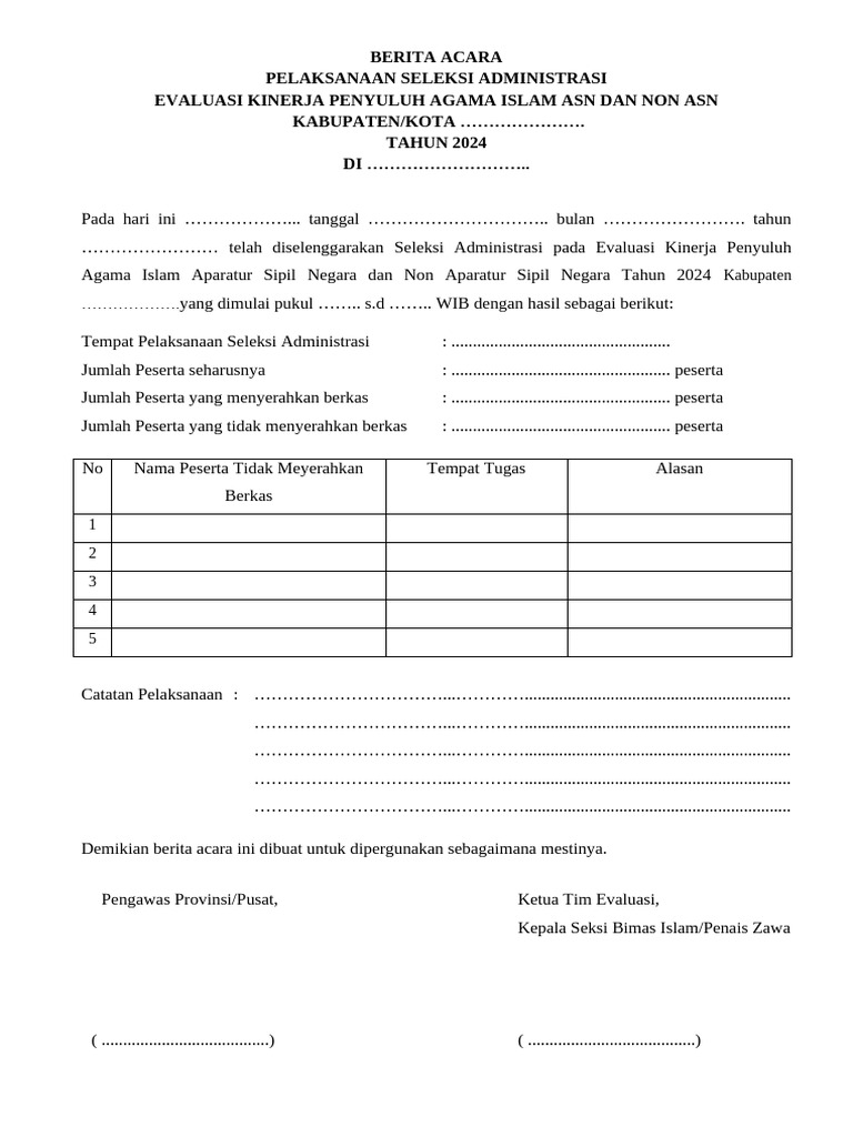 3 BERITA ACARA VERIFIKASI | PDF