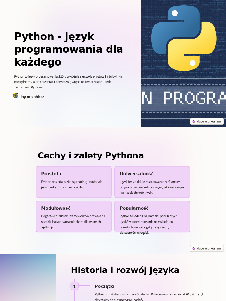 Python Jezyk Programowania Dla Kazdego | PDF