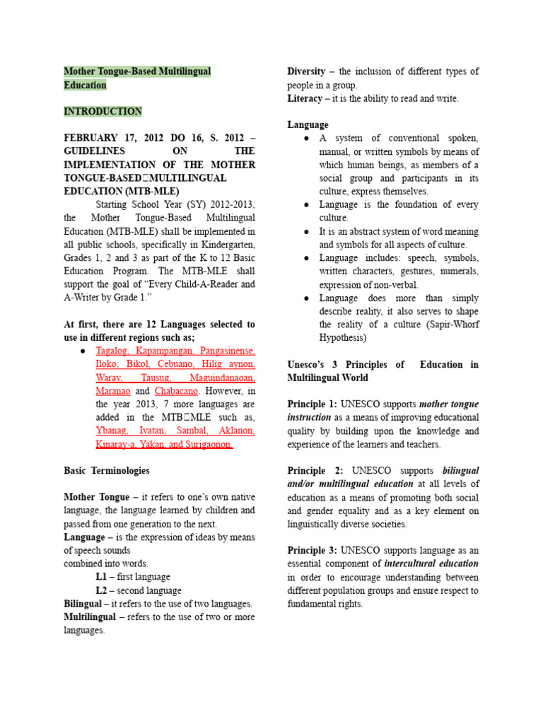 BEED 16 Reviewer - Merged | PDF | Second Language | Constructivism ...