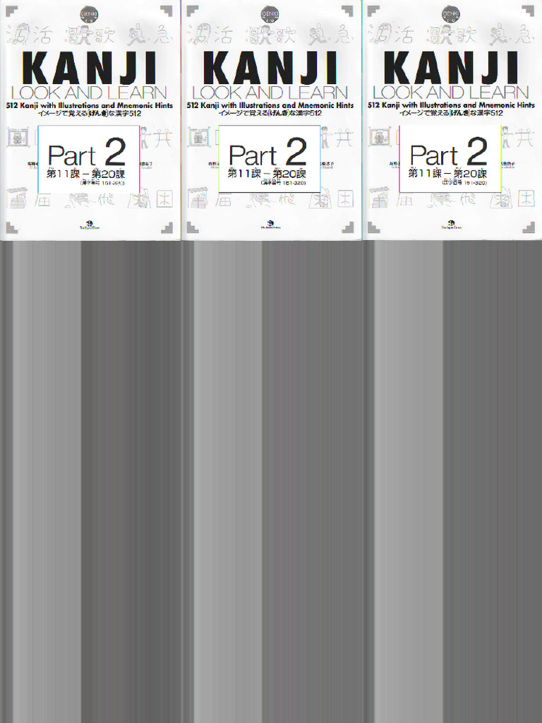 Pdfcoffee.com Kanj Look and Learn Part 2 PDF Free | PDF