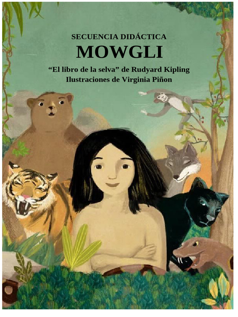 Secuencia Didactica Mowgli | PDF | Bagheera | Oración