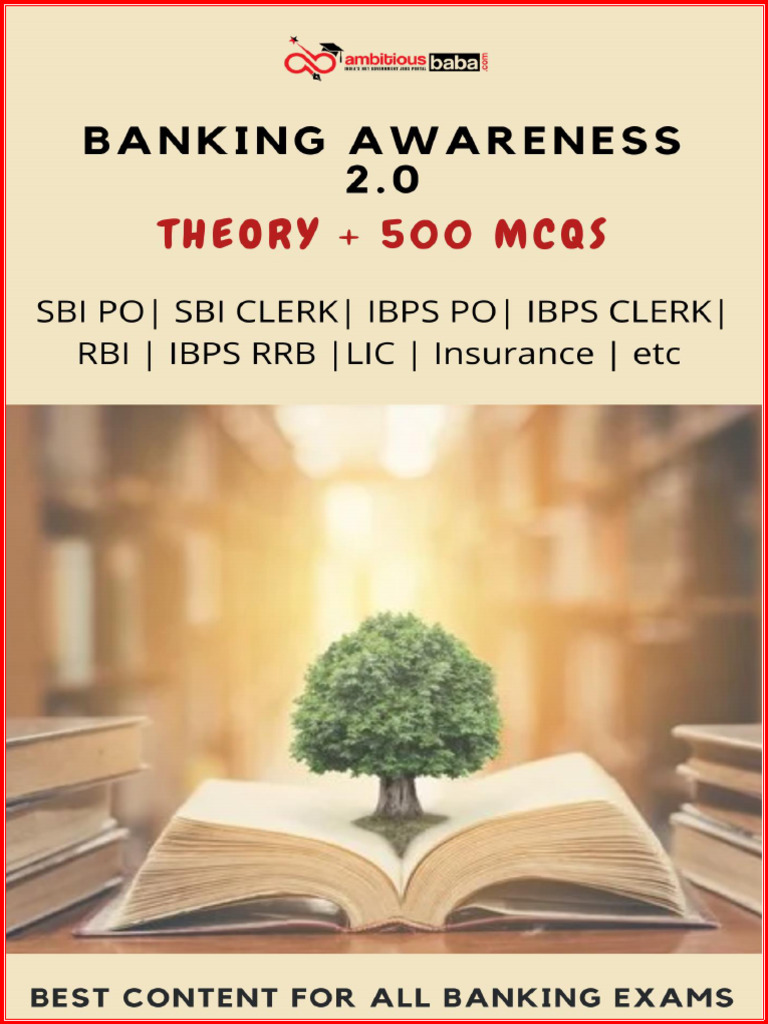 Banking Awareness 2.O Complete Study Material PDF | PDF