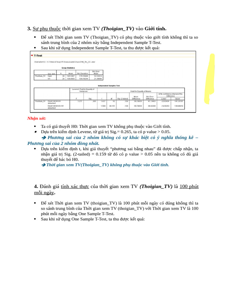 Câu 3 Và 4 Toán XSTK | PDF