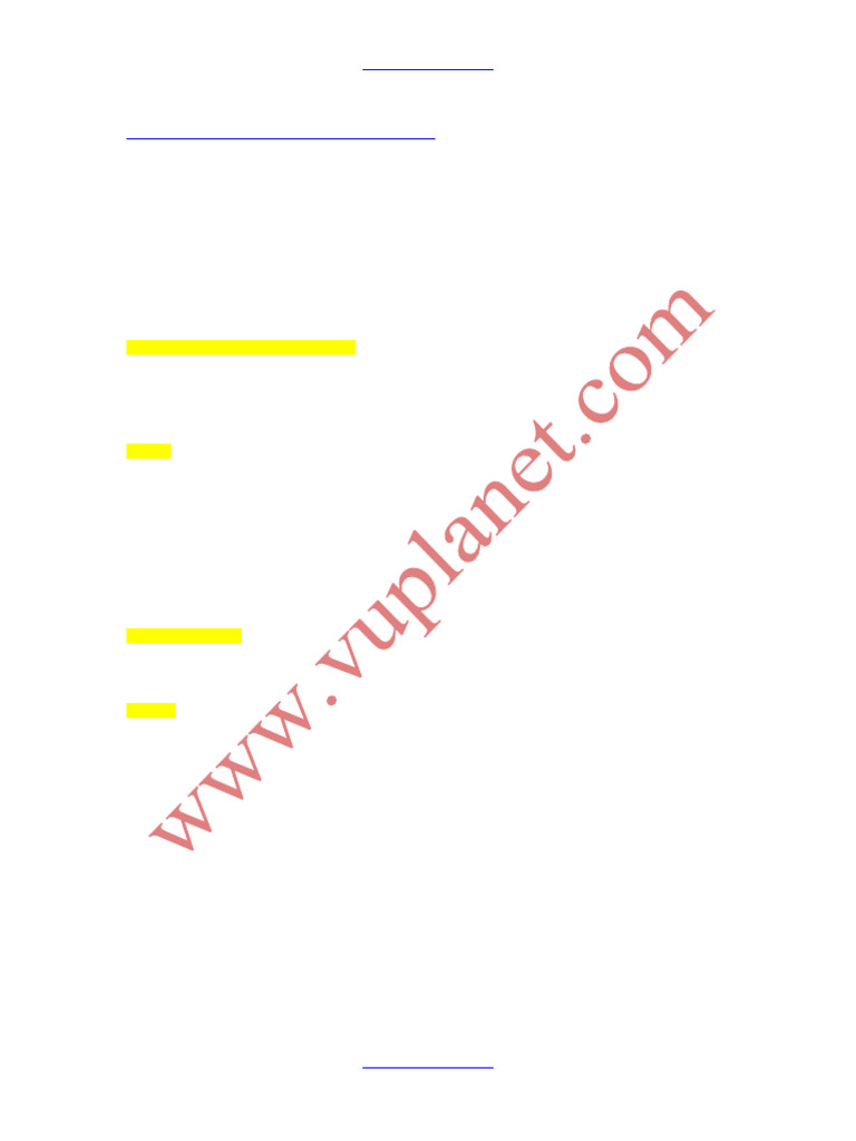 Cs501 Mid File Mega Solved File | PDF | Central Processing Unit | Booting