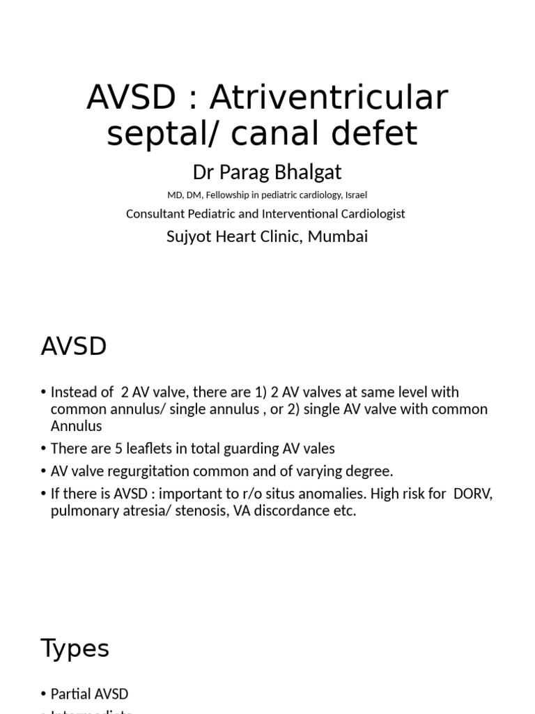 8 AVSD & Associated Lesions | PDF | Aorta | Heart Valve