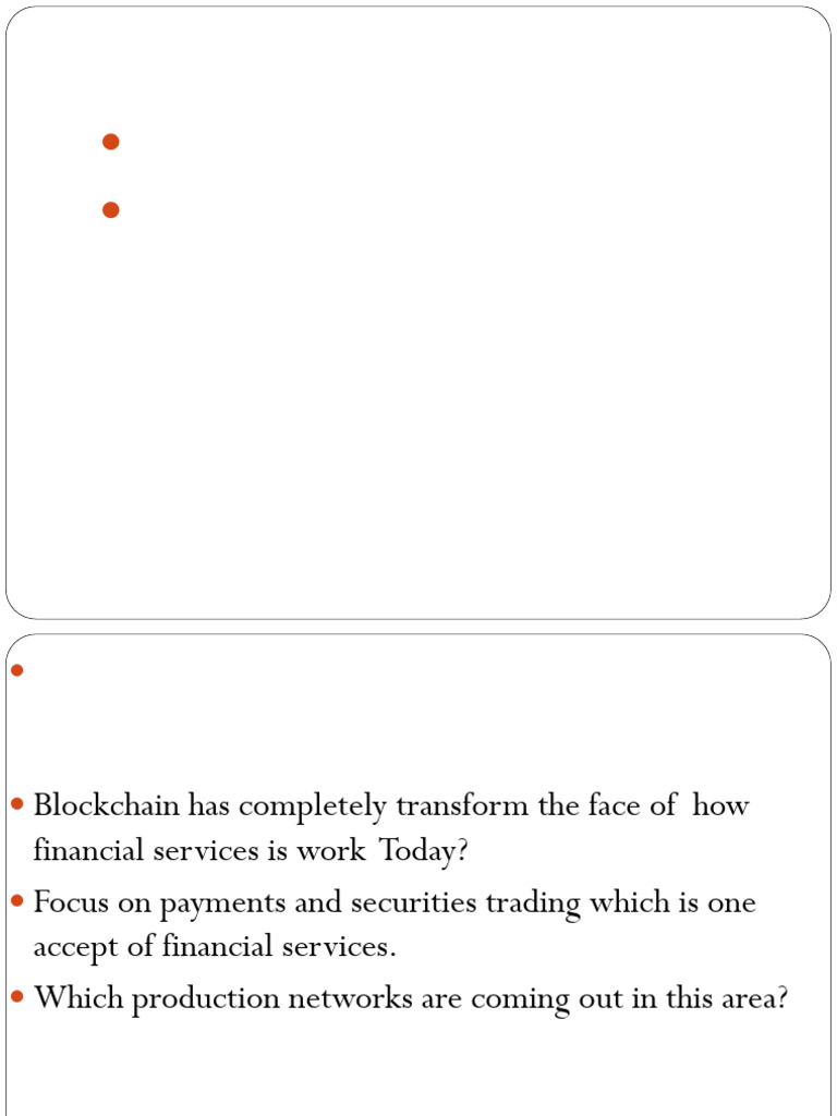 Unit 4 - Enterprise Application of Blockchain | PDF | Mortgages | Mortgage Backed Security