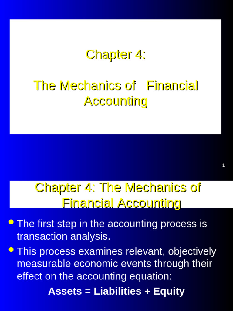 Financial Accounting Basics | PDF | Debits And Credits | Equity (Finance)