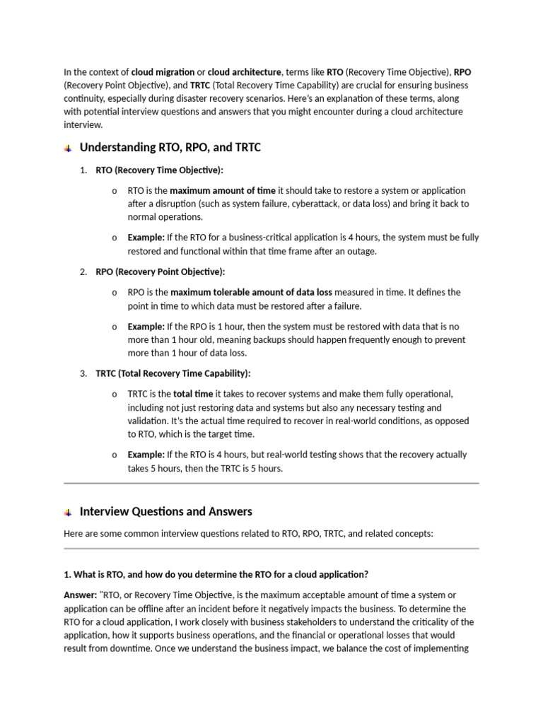 DR Assessment Paper Proposal Woodoo | PDF | Disaster Recovery ...