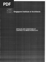 JCT Minor Works Contract 2016 | PDF