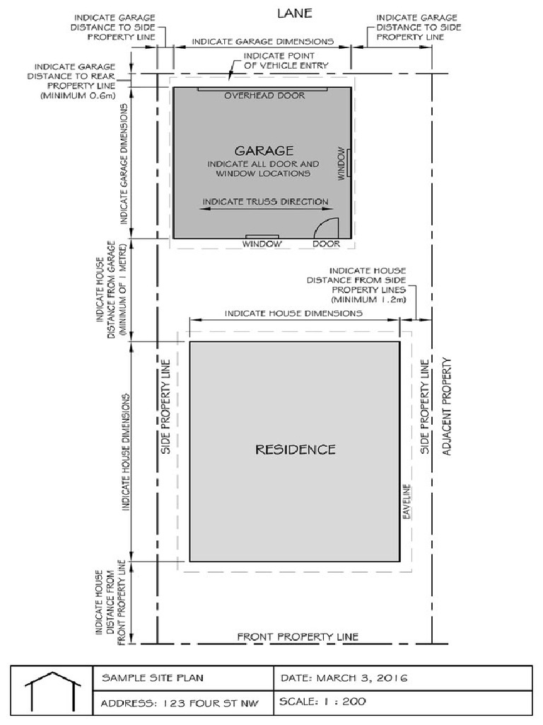 Sample Garage Drawings | PDF