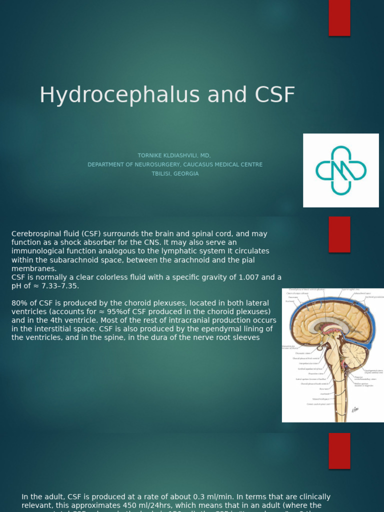 Hydrocephalus and CSF | PDF | Cerebrospinal Fluid | Clinical Medicine