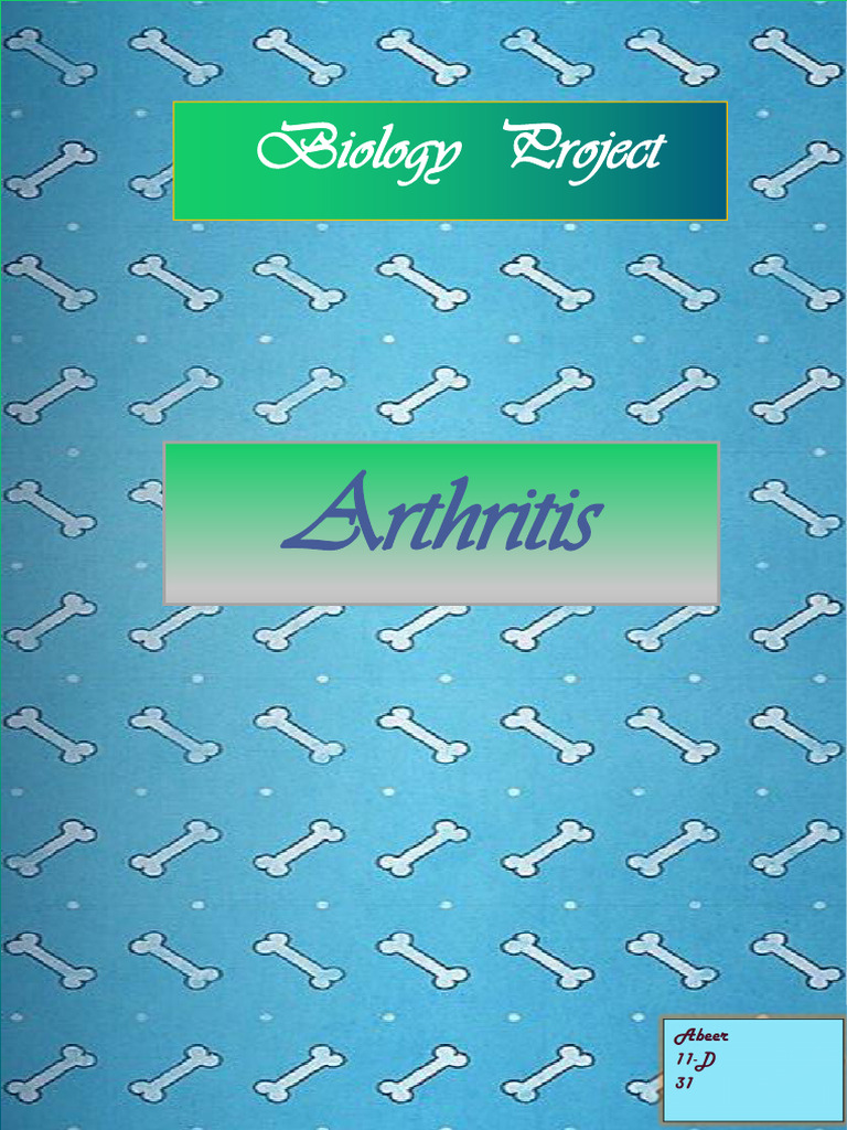 bio project | PDF | Arthritis | Rheumatoid Arthritis