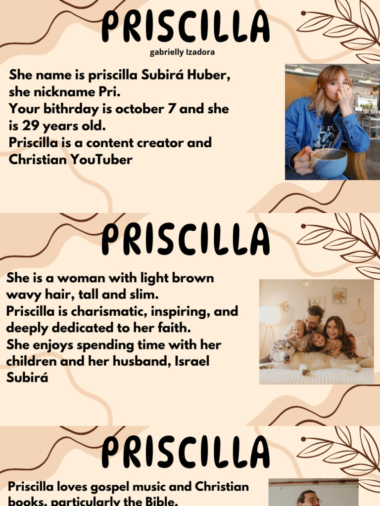 Priscilla | PDF