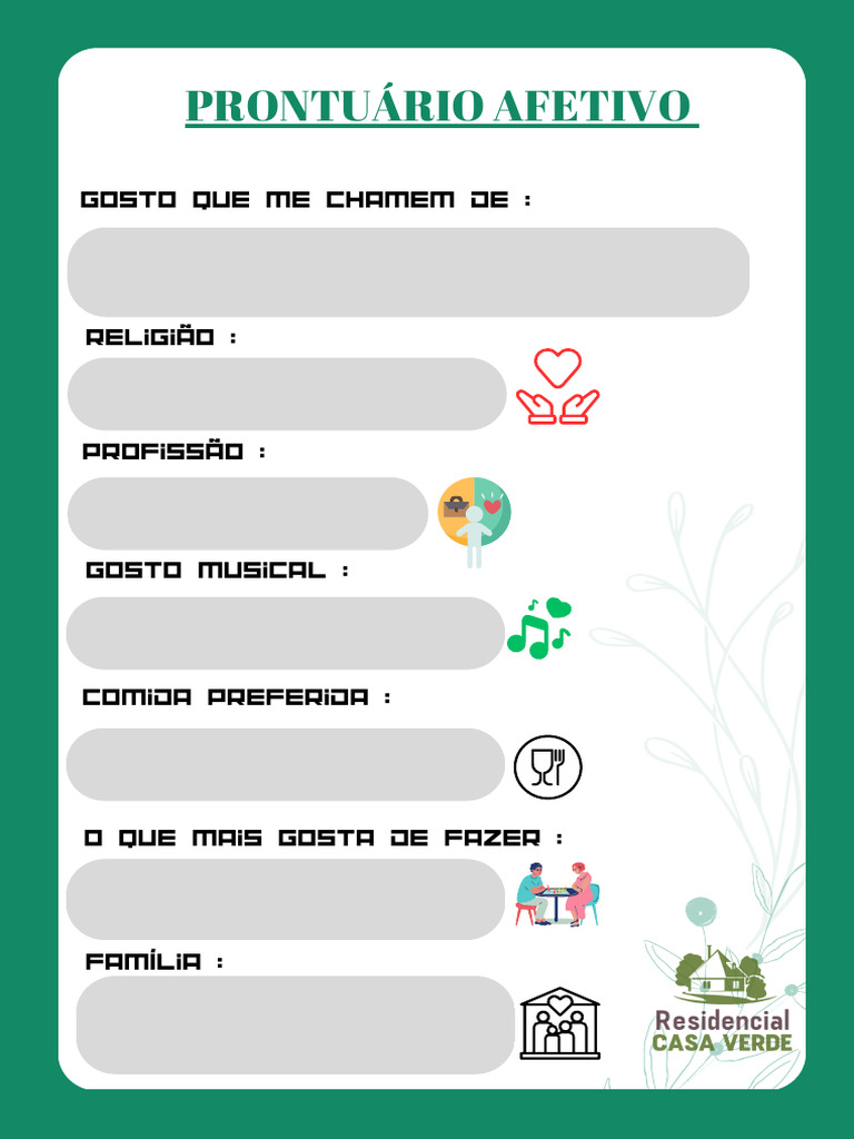 Prontuário Afetivo | PDF