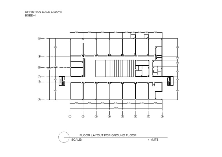 Ground Floor Layout by Christian Ligaya | PDF