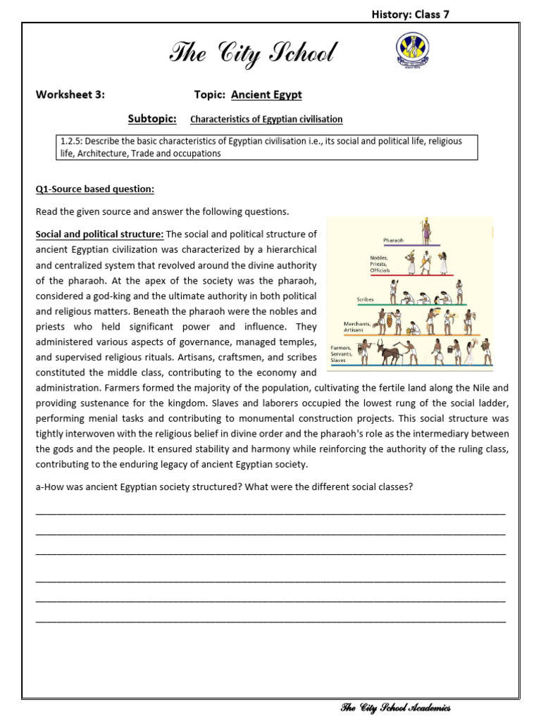 Egyptian Civilization: Structure & Achievements | PDF | Ancient Egypt ...