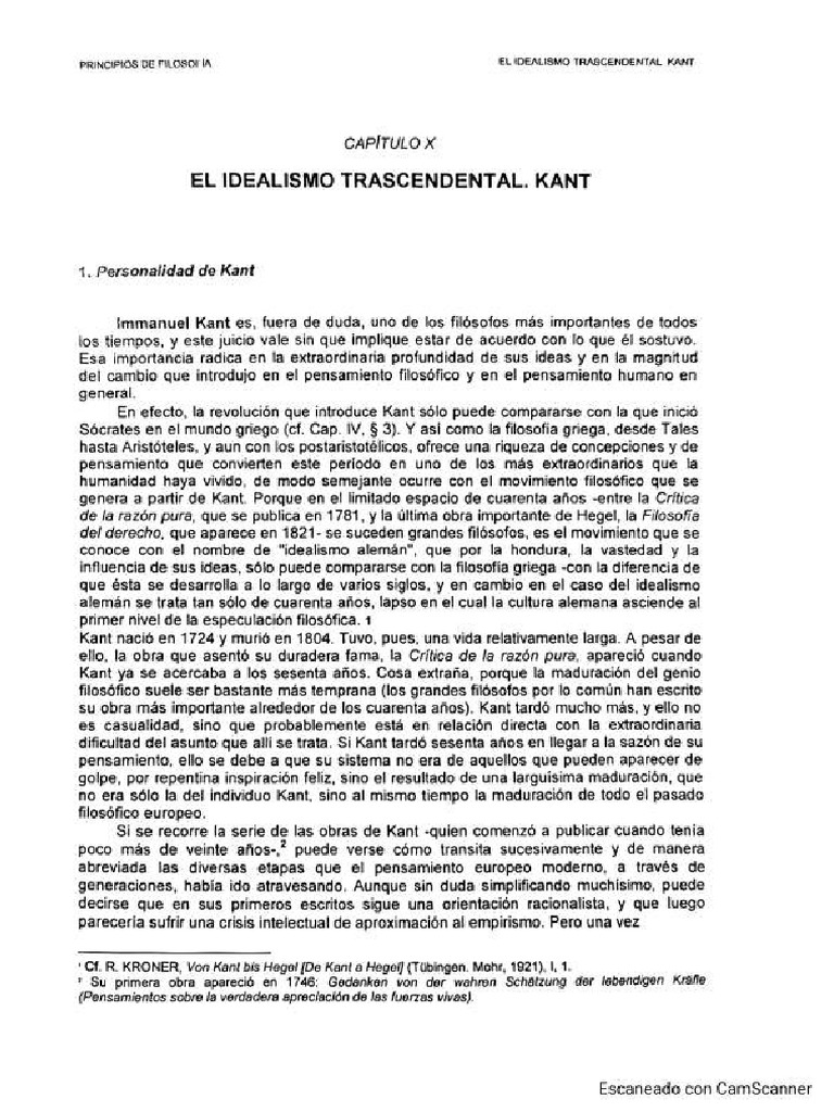 Carpio. Principios de Filosofía. Cap. 10 - Compressed | PDF