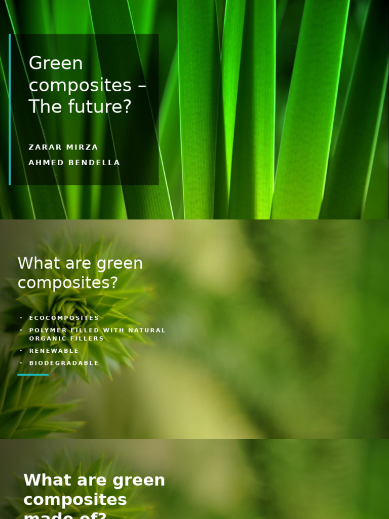 Future of Green Composites Explained | PDF | Composite Material ...
