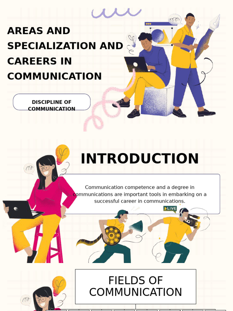 Careers in Communication Fields | PDF | Advertising | Communication