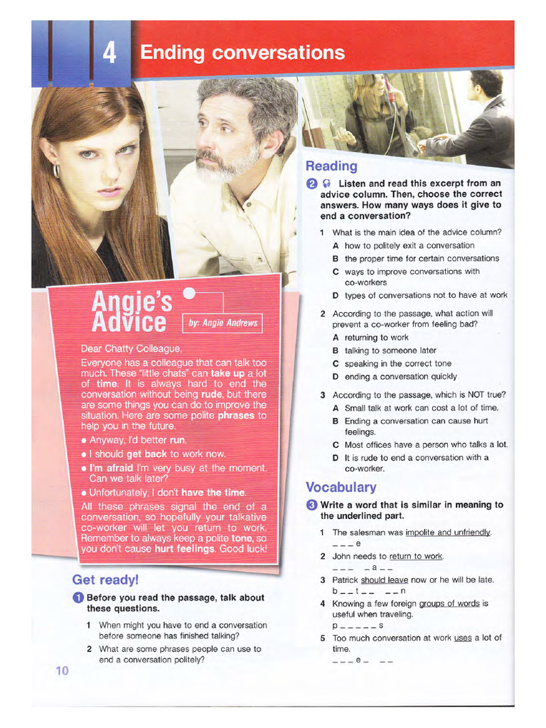 End A Conversation | PDF