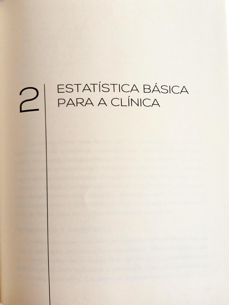 TEXTO+4-ESTAT%C3%8DSTICA+B%C3%81SICA+PARA+CL%C3%8DNICA | PDF