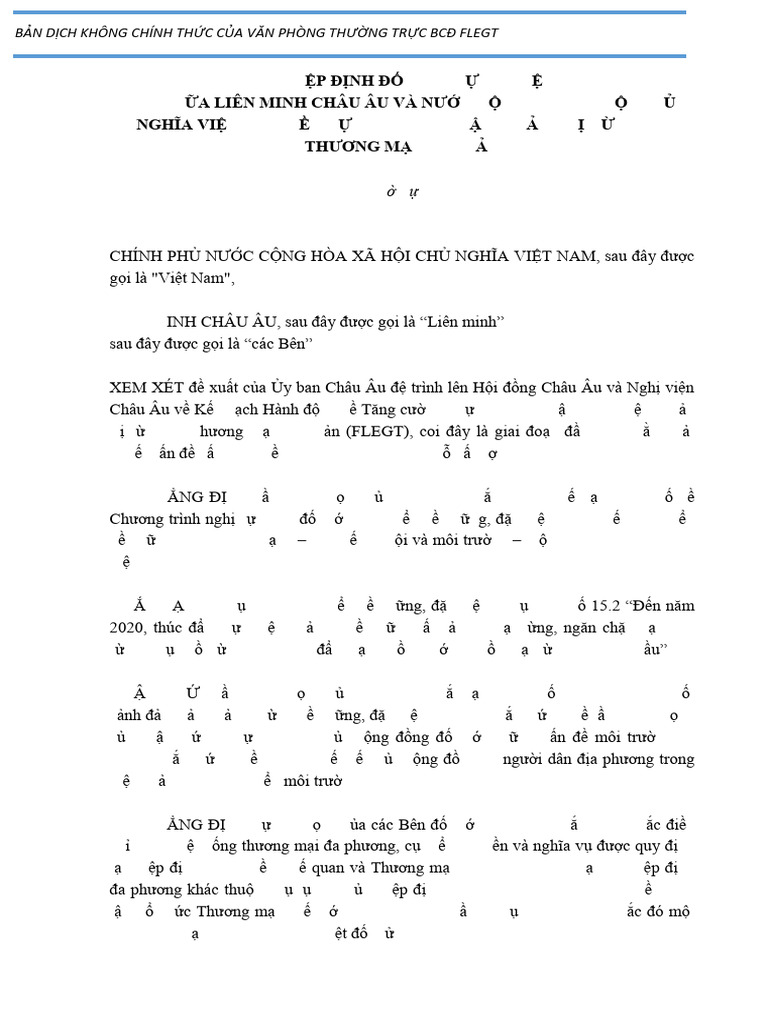 Tai Lieuhiep Dinh Doi Tac Tu Nguyen Ve Thuc Thi Lam Luat Quan Tri Rung ...