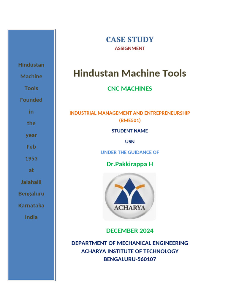 CASE STUDY COVER PAGE | PDF
