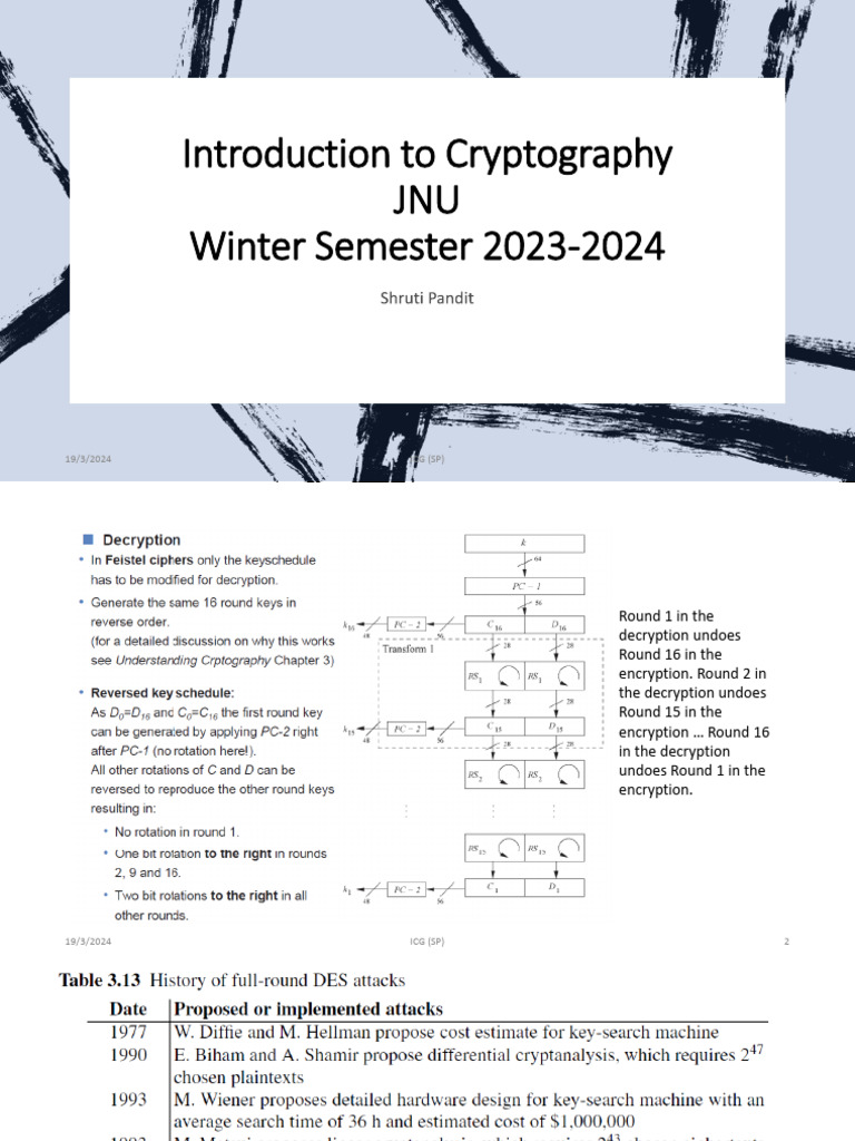 15.introduction To Cryptography | PDF | Encryption | Applied Mathematics