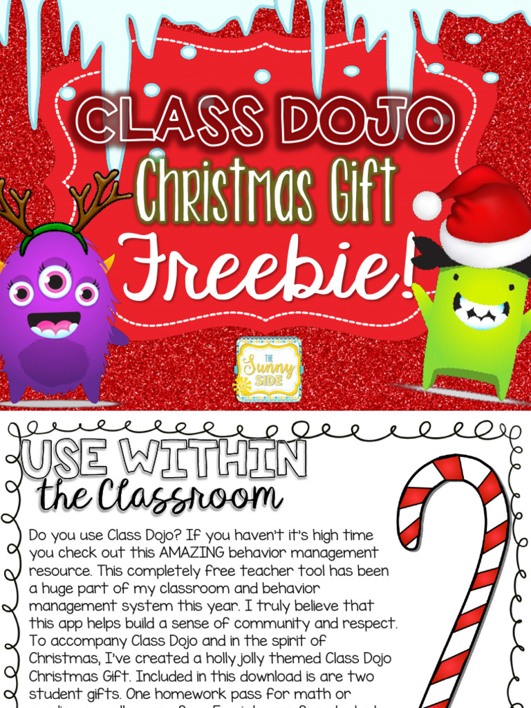 Class Dojo: Christmas Gift | PDF | Copyright | Digital Millennium ...