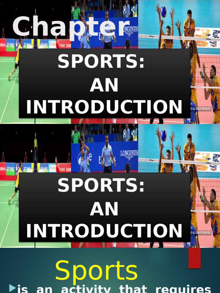 Sports | PDF | Games Of Physical Skill | Athletic Sports