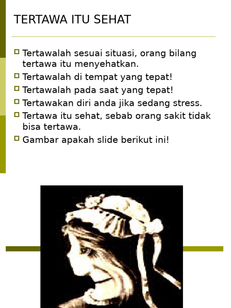 Tertawa Itu Sehat (SELINGAN) | PDF