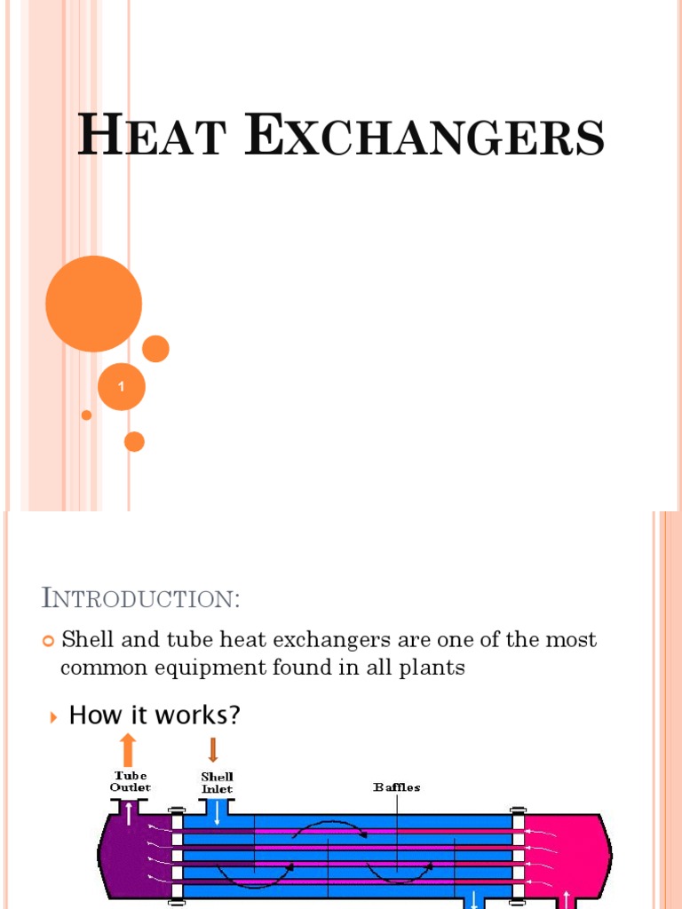 Heat Exchanger Ppt | Heat Exchanger | Heat Transfer