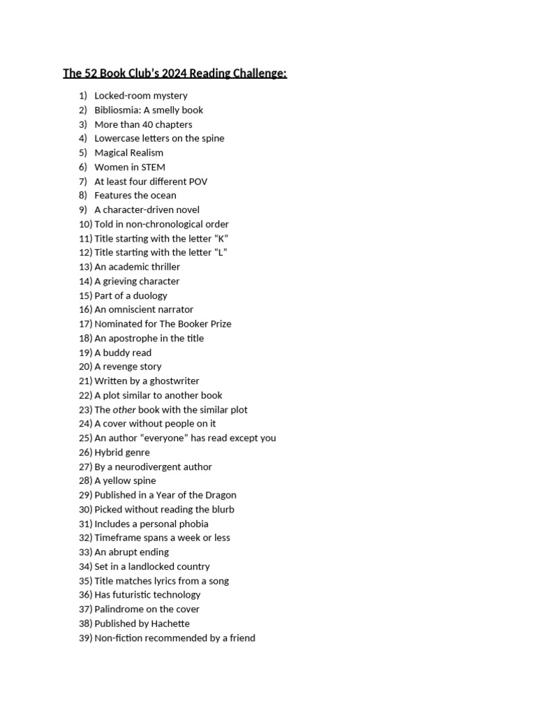 2024 Challenge 1 | PDF