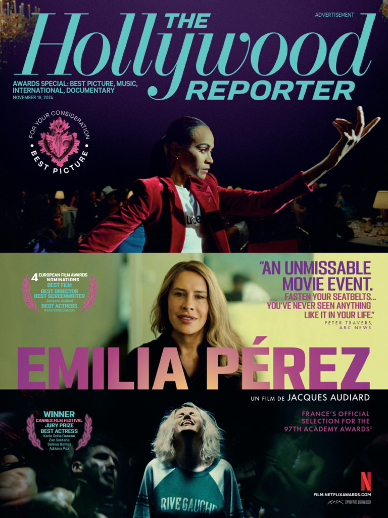 The Hollywood Reporter - Awards Special 32A - November 18 2024 | PDF ...