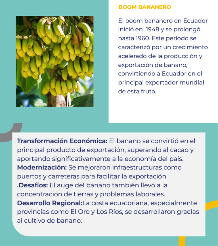 Boom Bananero en Ecuador 1948-1960 | PDF