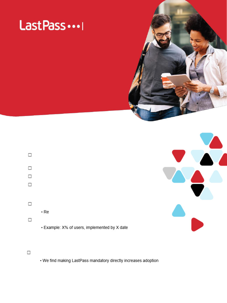 LastPass_Admin_Checklist_v1.1 | PDF | Password | Authentication