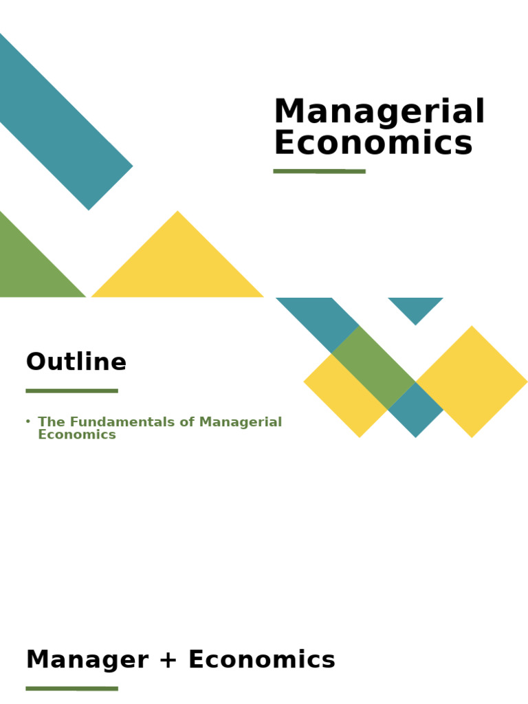 Managerial Economics PPT 09122024 | PDF | Demand | Economics