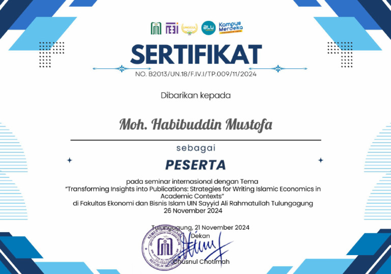 Moh. Habibuddin Mustofa (1) | PDF