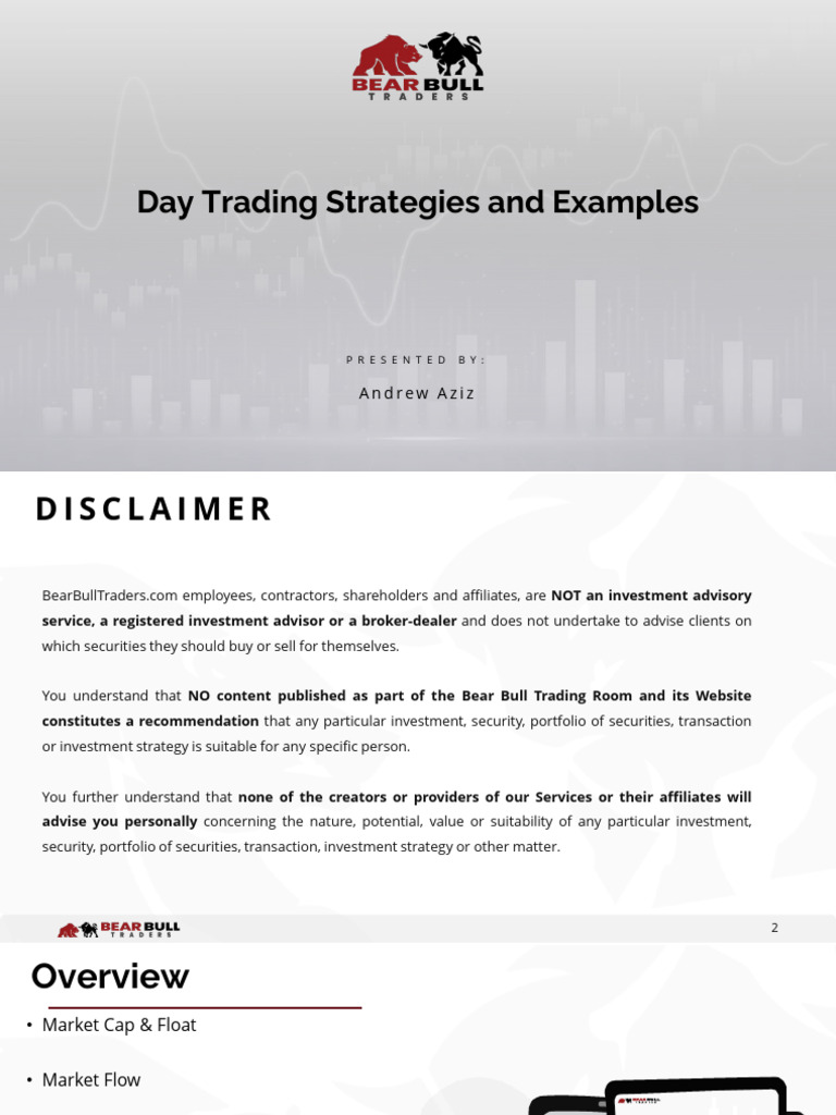 Day Trading Strategies and Examples | PDF | Technical Analysis | Investing