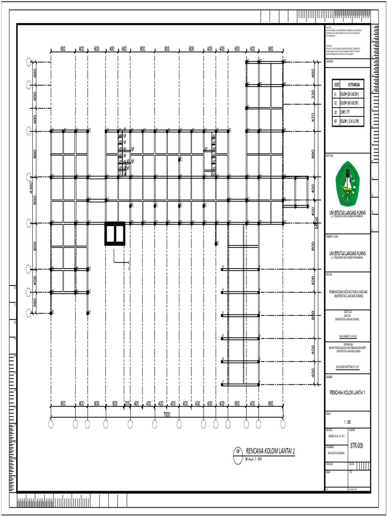 STR-Model Kolom Lt.1 | PDF