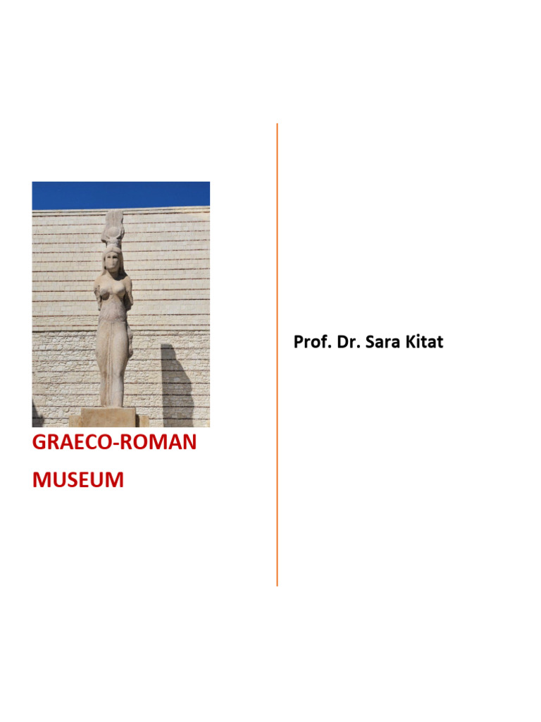 Graeco-Roman Museum Lecture 5 Insights | PDF | Osiris | Isis