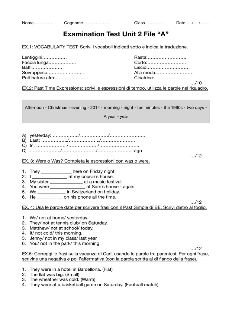 Test U.2 step up 2 | PDF