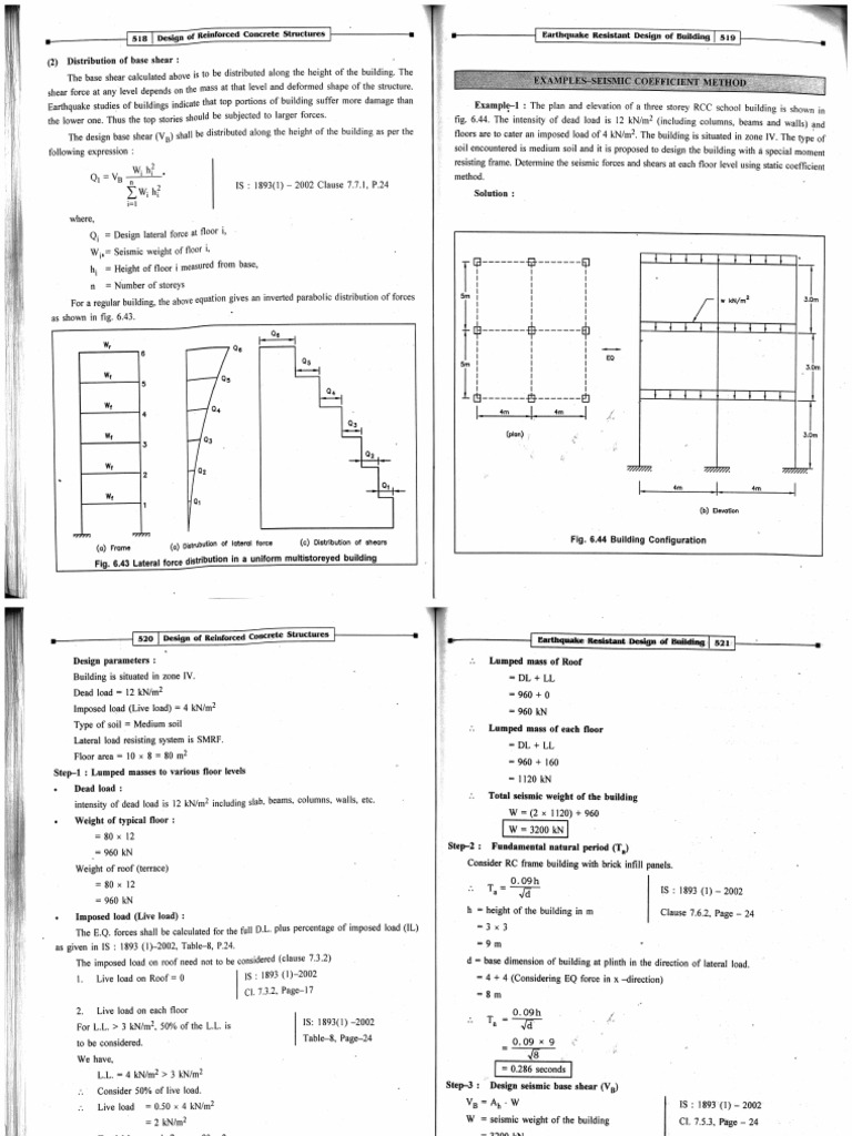 Base Shear Check 2 | PDF