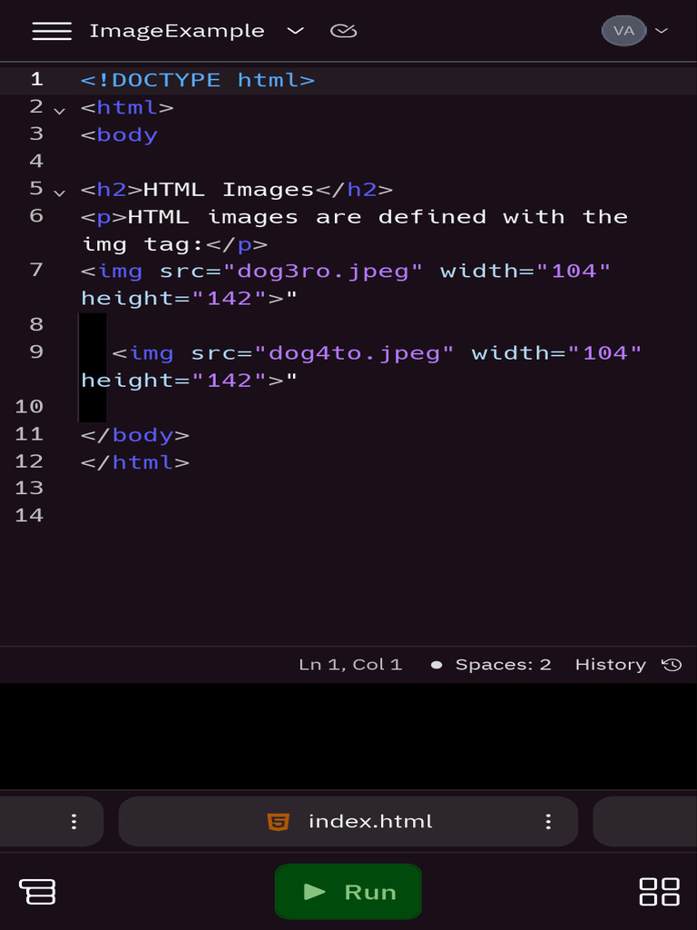 dog3ro.jpeg - ImageExample - Replit | PDF