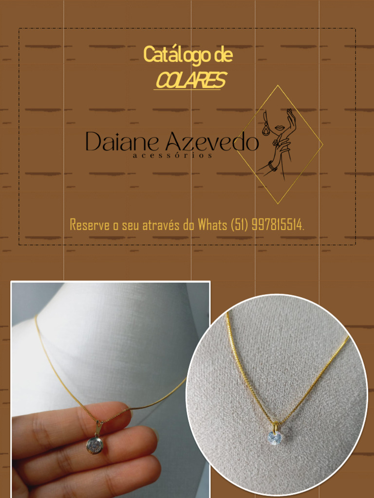Catálogo de Colares e Chokers 2023 | PDF