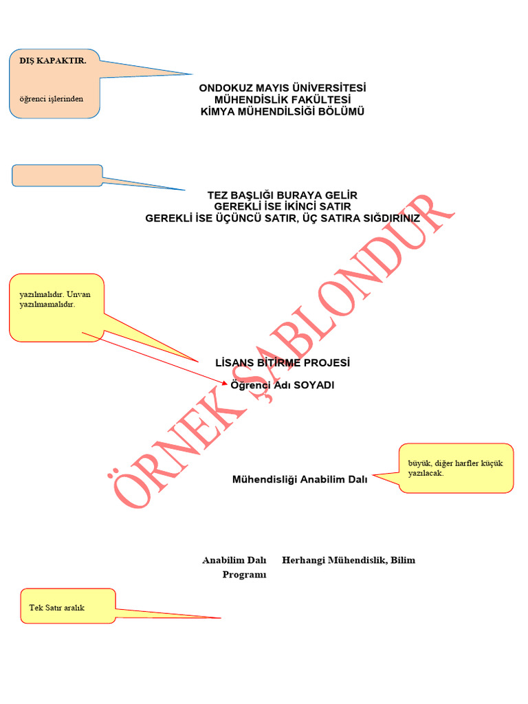 LİSANS BİTİRME PROJESİ YAZIM ŞABLONU | PDF