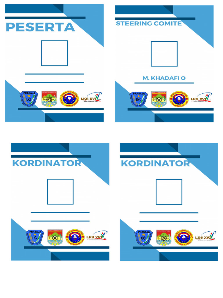 Id Card Diklat | PDF